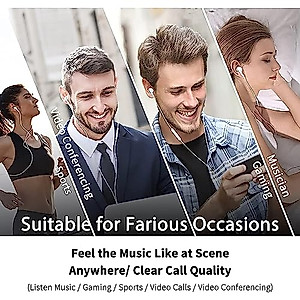 Case Logic Apple Headphones Lightning Earphones iPhone Earbuds, Wired in Ear Stereo Noise Canceling Isolating for 14 13 12 11 Pro Max X XS 8 7 SE, White (Built Microphone & Volume Control) GTR00