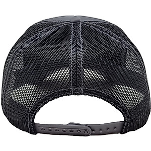 Ripple Junction Grateful Dead Steal Your Face Grey Corduroy Structured Adjustable Trucker Hat with Embroidered Patch