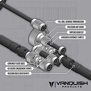 Vanquish Products VS4-10 Phoenix RTR - RED VPS09011A Cars Electric RTR 1/10 Off-Road