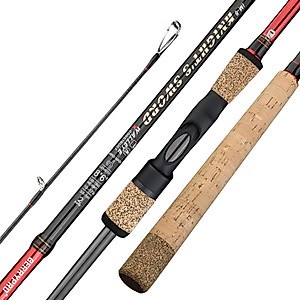 BERRYPRO Salmon & Steelhead Spinning Rod IM8 Carbon Walleye Fishing Rod (8'6''/9'/9'6''/10'/10'6'') (10'6'')