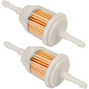 LiXueche AM116304 Fuel Filter For 1/4"" and 5/16"" Fuel Line Replaces 71-5960 120-436 GY20709 38666 149-2206-01 21541500 98021 25 050 22-S for J-ohn D-eere K-ohler 120-436 GY20709（2pcs）, sdf123