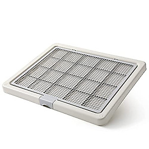 Smart Paws Large 29.92"x24.4" Pet Training Tray,Pet Training Pads Holder,Pet Toilet (Grey)