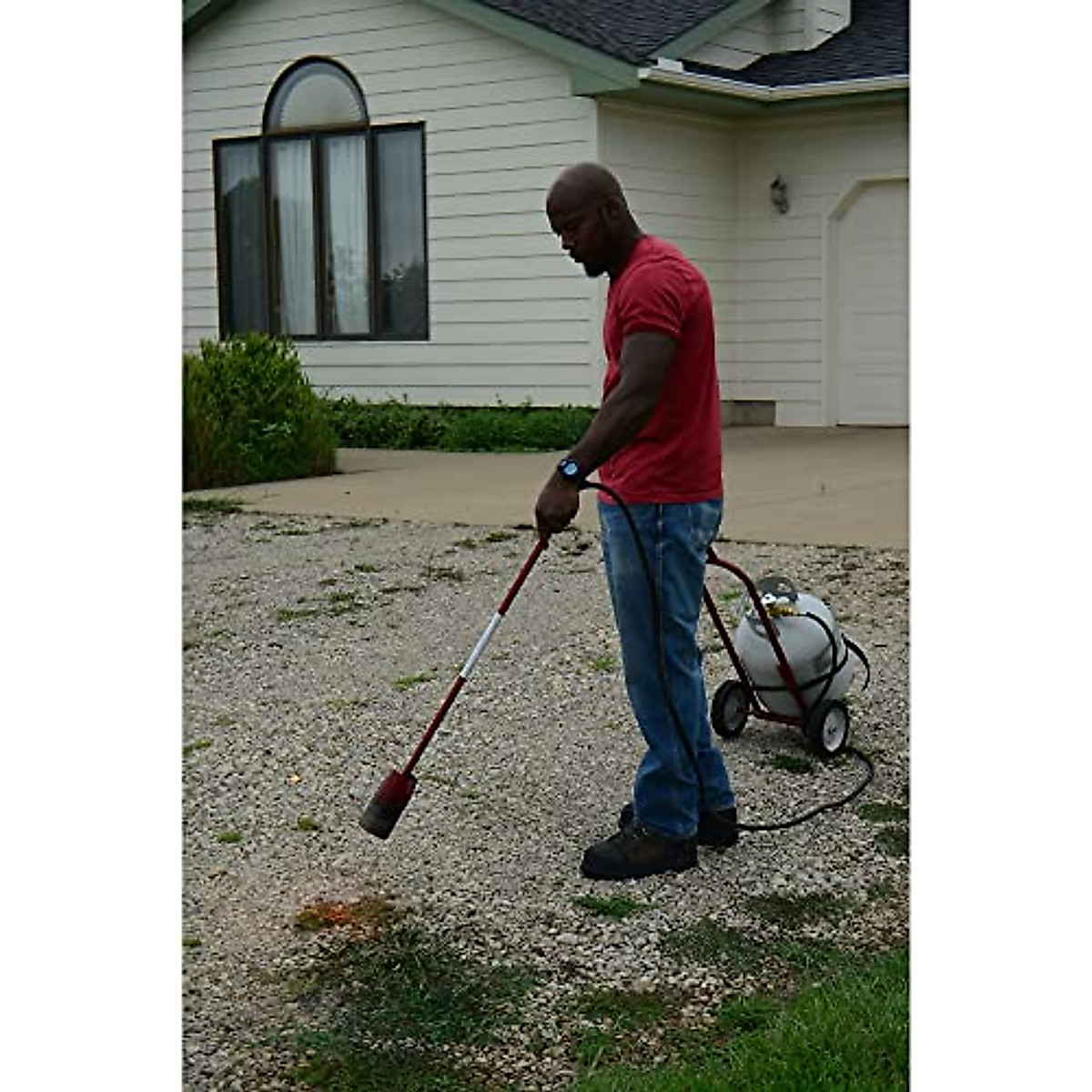 Red Dragon VT 3-30 SVC 500,000 BTU Heavy Duty Propane Vapor Torch Kit With Squeeze Valve,Steel