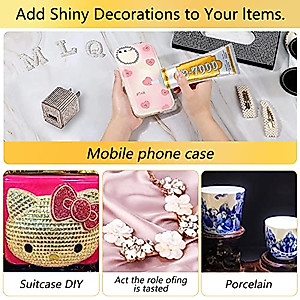 B7000 Rhinestone Glue Clear, Multi-Function Super Jewelry Glue for Craft DIY Jewelry Phone Screen Repair