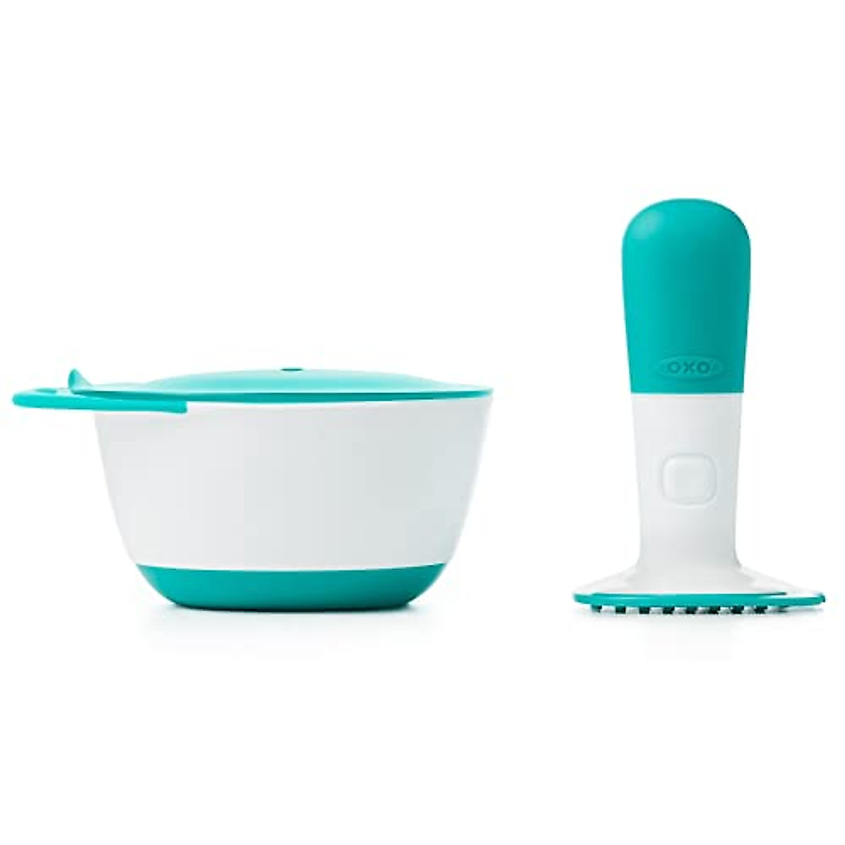OXO Tot Food Masher, Teal