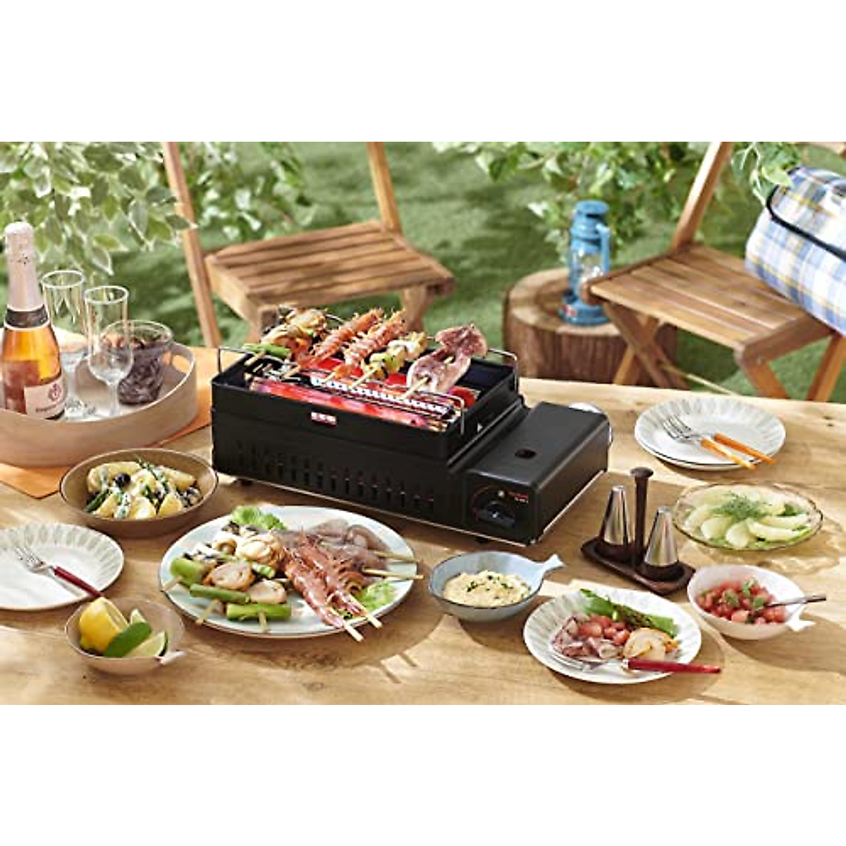 Iwatani Portable Gas Grill BBQ Stove ABURIYA2 CB-ABR-2