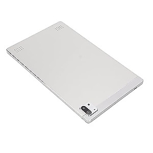 Silver Tablet, 10.1 Inch Tablet 6GB RAM 128GB ROM for Android11 for Home (US Plug)