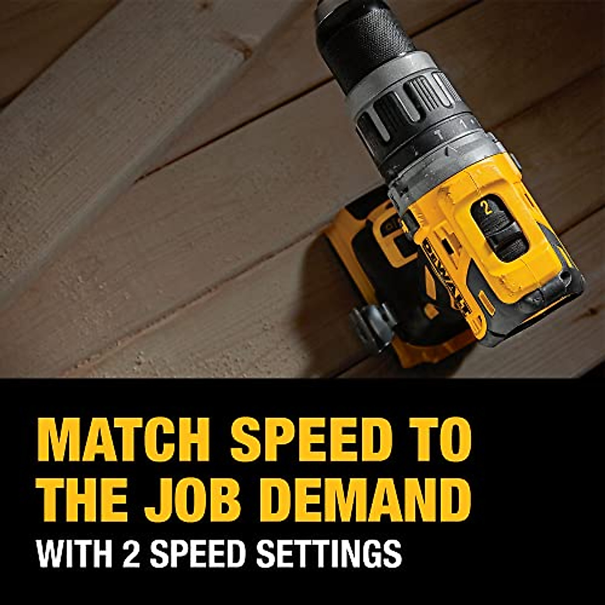 DEWALT 20V MAX* Cordless Drill Combo Kit, 2-Tool (DCK287D1M1)
