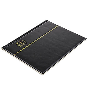 Stamp Albums Stockbook for Collectors, 5 Rows and 6 Rows Pockets, 10 Sheet Black