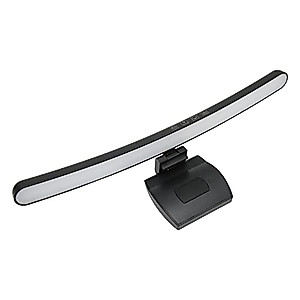 Monitor Light Bar, 5V 1A Black Touch Dimming Adjustable Computer Monitor Lamp Type C Interface for Curved Screen