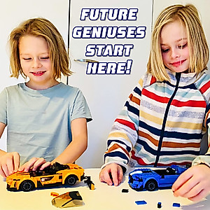WISEPLAY STEM Toys for 7 Year Old Boys & Girls - STEM Remote Control Car Building Kit - STEM Projects for Kids Ages 6-8 - Compatible with Legos for 7-9year Boys & Girls - STEAM Building Toy New 2023
