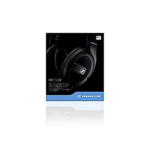 SENNHEISER HD 569 Closed Back Headphone,Black
