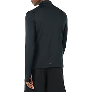 Amazon Essentials Men's Slim Fit Performance Stretch Quilted Active Jacket, Black, Medium