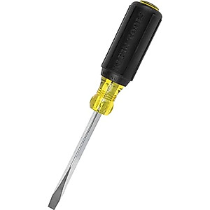 Klein Tools 85442 Screwdriver 2-Piece Set, 1/4 Keystone and #2 Phillips, Cushion Grip, Round and Square Shank, Heat Treated, Meets or Exceeds ASME/ANSI
