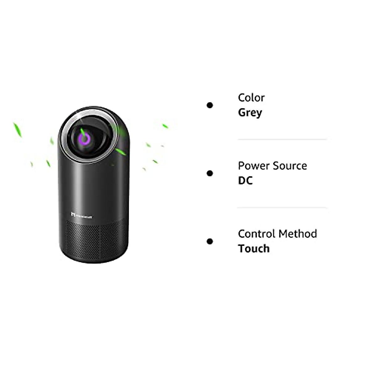 Homintell Air Purifiers for Home, PM 2.5 Sensor H13 True HEPA Air Purifier for Large Room Bedroom 22 dB, 4 Modes Air Cleaner Removing 99.97% Dust Odor Smoke Pollen Allergies Pets Hair