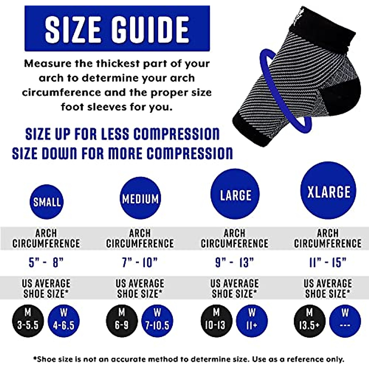 Bitly Plantar Fasciitis Socks for Women & Men - Best Foot & Ankle Compression Sleeve, Brace for Everyday Use - Provides Arch Support & Heel Pain Relief (Gray, X-Large)