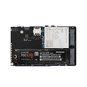 Khadas New M2X Extension Board is an Ultra-Thin Version of The Original M2X Board.It has M.2 Slots for Adding a 4G LTE Module and NVMe SSD to VIM3/VIM3L. A Nano-SIM Card Slot is Built Into The Board