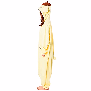 SAZAC Kigurumi - Pompompurin - Onesie Jumpsuit Halloween Costume (X-Large)