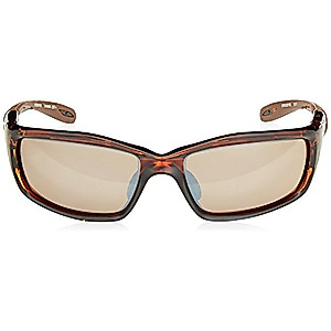 Crossfire 2117 Infinity Premium Safety Glasses, HD Brown Mirror Lens - Brown Frame