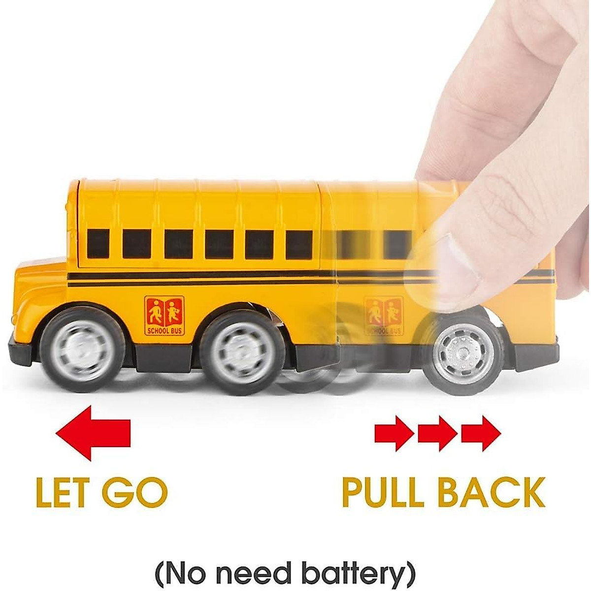 RuiDaXiang Metal Pull Back Cars,8 Pack Mini die cast Toy Cars Set, for Aged 3-6 Year Boys