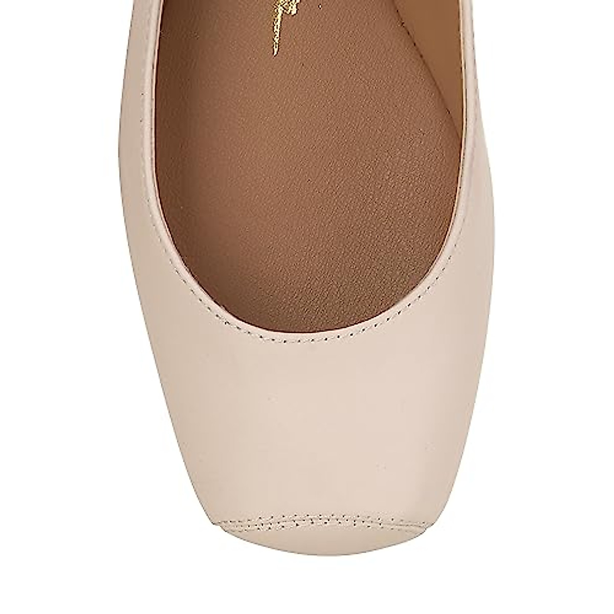 Jessica Simpson Women's Mandalaye Ballet Flat, Chalk, 9