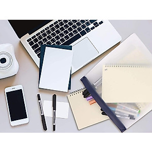 KYONANO Reusable Sandwich & Snacks Bags 10 Pack, Reusable Ziplock Storage Bags Freezer Safe, Extra Thick PEVA Material BPA/Plastic Free Bags for Lunch, Snacks, Toiletries, Make-up