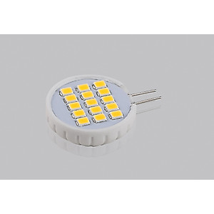 CBconcept UL Listed, SidePin G4 LED Light Bulb, 10 Pack, 1.8 Watt, Dimmable,220 Lumen, Warm White 3000K, 180 Degree Beam Angle, 12 Volt,20W Equivalent, G4 Bi Pin Base Halogen Replacement Bulb