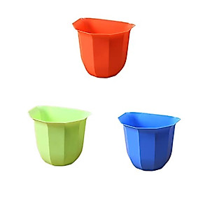 Kitchen Trash can Household Kitchen Waste countertop Cabinet Door Hanging Trash can Bathroom Dormitory Classification Debris Bucket