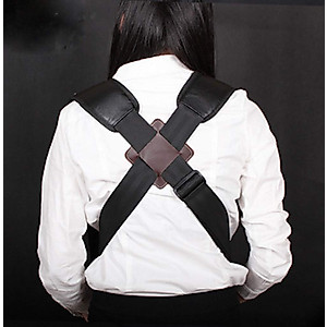 Adjustable Djembe Shoulder Strap with Thickening Pad/Drum Sling/African Drum Shoulder Harness/African Hand Percussion Accessories (Drum Is Not Including)