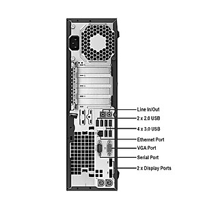HP Trading Optimized PC Bundle Intel Core i5 6th Gen,32GB RAM,512 nvme SSD, 2 New 24€ Monitors, 2 Network Cards, Trading Platform Support, 4 in 1 USB HUB, Key Board & Mouse Windows 10 Pro (Renewed)