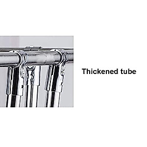 ZYLEDW Trolleys,Kitchen Storage Hand Trucks, Laundry Sorter Storage Cart,Laundry Basket,Service Trolley with Wheels,Stainless Steel Frame/Brown/Large