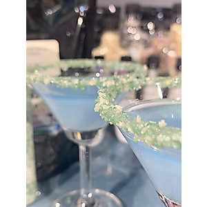 Snowy River Margarita Sugared Salt Blend - Naturally Colored Margarita Salt with Sugar hints, Margarita Rimmer, Beverage Rimmer, Cocktail Rimming Salt, Decorative Salt, Kosher (8oz Bag)