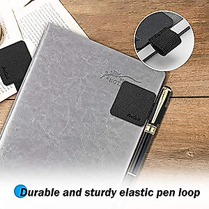 ProCase 5 Pack Pen Loop Holder for Notebooks Tablet Cases Bundle with 6 Pack Webcam Cover Slide for Laptop Phone