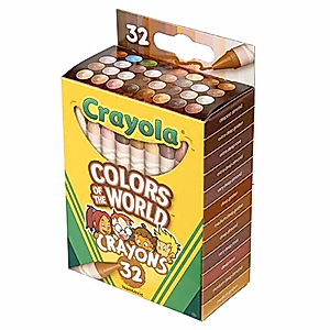 Crayola Multicultural Crayons - 32 Count
