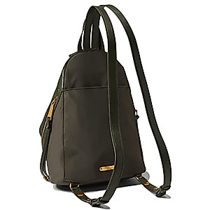 Rebecca Minkoff Nylon Medium Zipped Julian Backpack Olive/Olive One Size