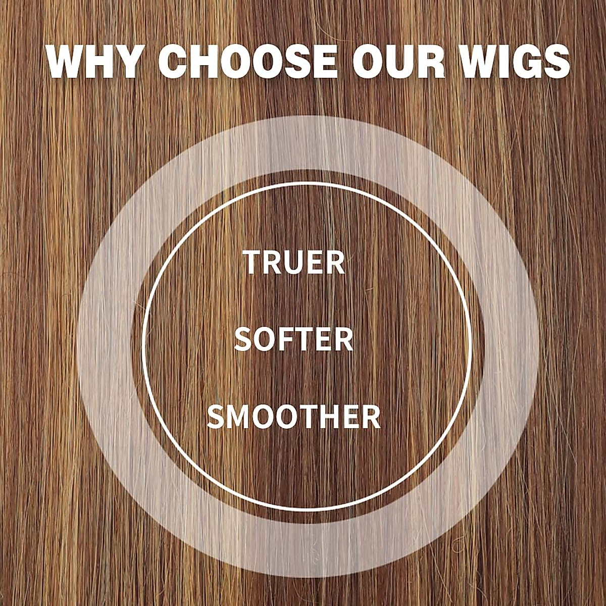 AISI HAIR Highlights Omber Blonde Wig for Women Synthetic Long Straight Hair Mixed Blonde Synthetic Hair Full Wig for Daily Use