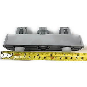 4" Faucet Bathroom Bar Utility Sink Plastic Chromed, 2 ADA Push Handles [PRO-3735P] - Grifo de Plastico de Calidad para baño o cocina