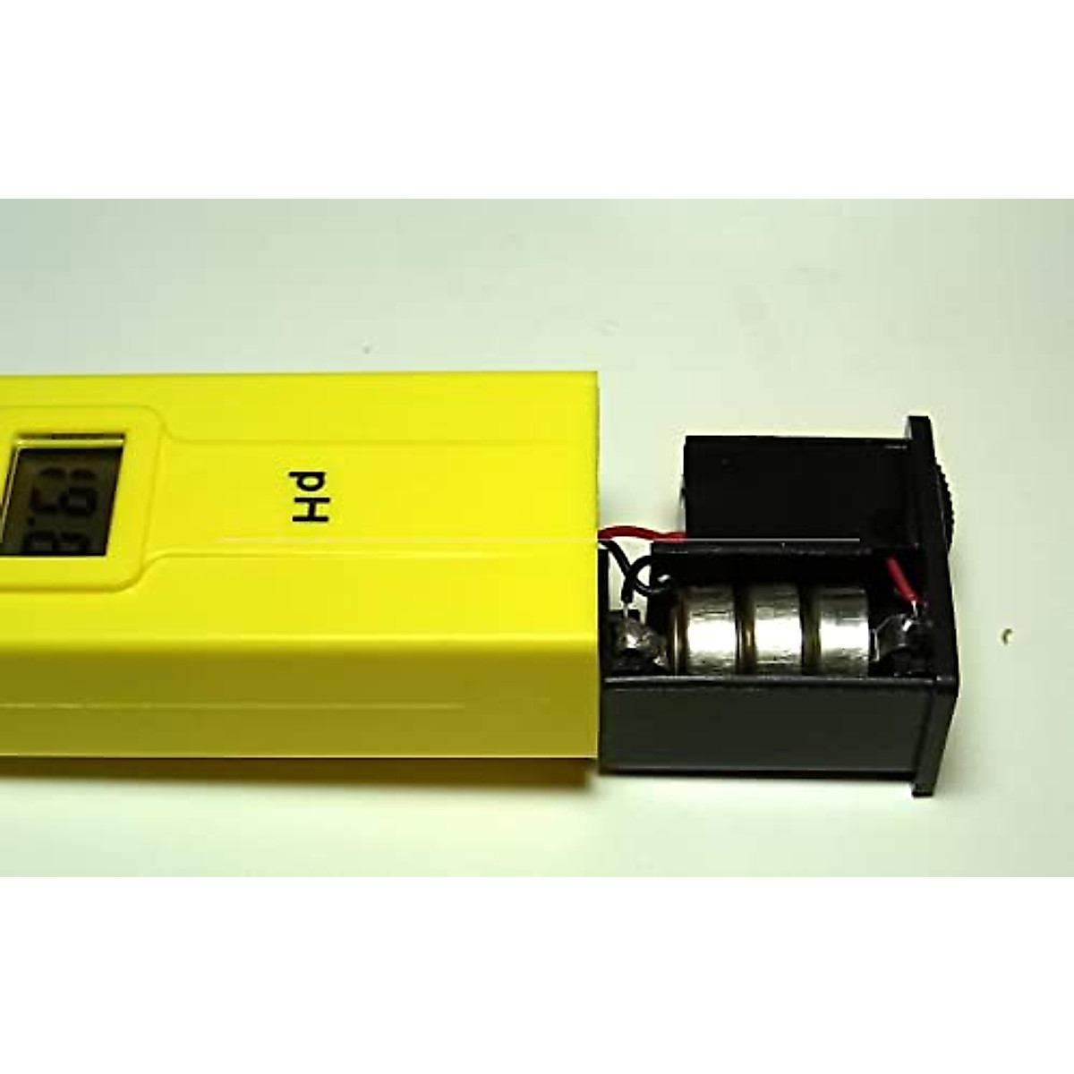 CityFarmer PH Pen, Digital pH Meter, PH Meter for Water Hydroponics, with 2 Pack of Calibration Solution Mixture Included