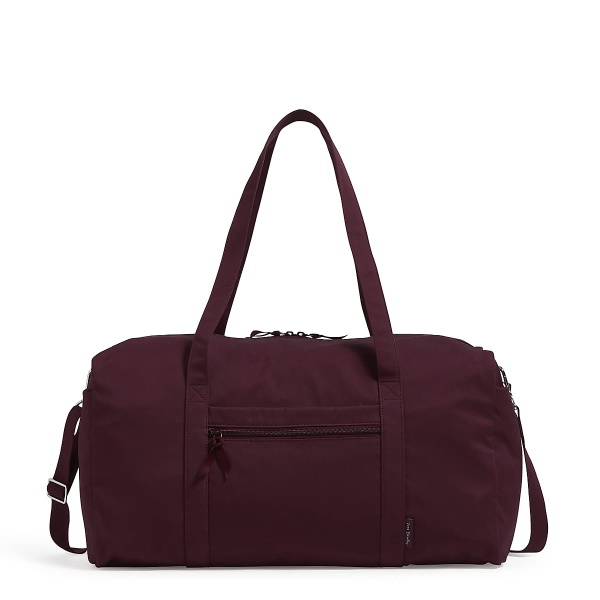 Vera Bradley Women's Large Travel Duffel Bag, Stained Glass Medallion-Recycled Cotton, One Size