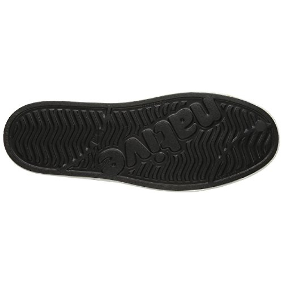 Native Shoes, Jefferson, Lightweight Sneaker for Adults, Jiffy Black/Shell White, 8 M US Women/6 M US Men