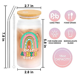 Aunt Auntie Gifts Gift Ideas from Niece, Birthday Gifts for Aunt Auntie, Best Aunt Auntie Gifts, Mothers Day Thanksgiving Christmas Unique Gifts for Aunt Auntie Basket Set of 5