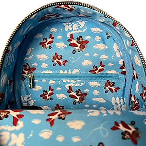 Aviator Mickey Double Strap Shoulder Bag