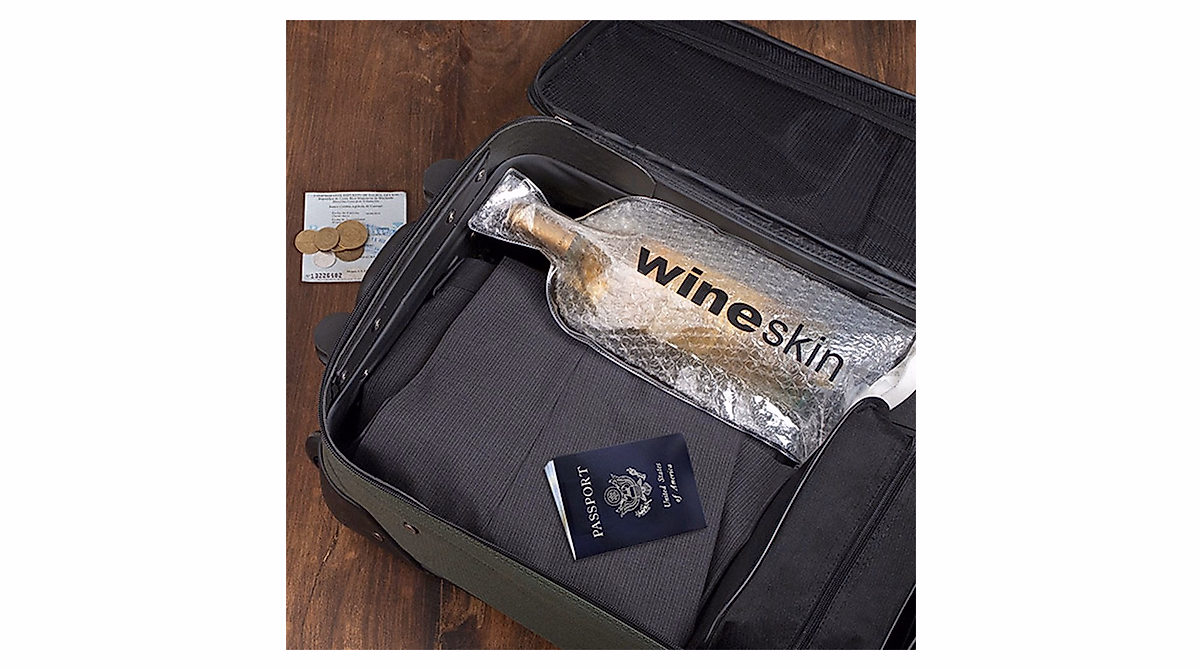 WineSkin Bag 2-Pack - Leak-Resistant Bottle Transport Solution