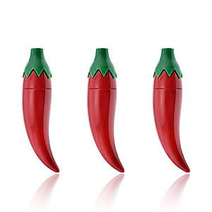 NX Garden Needle Case 3PCS Chili Shaped Needles Storage Container Needle Holder Sewing Tool Knitting Accessorie for Needlework DIY Craft Tool
