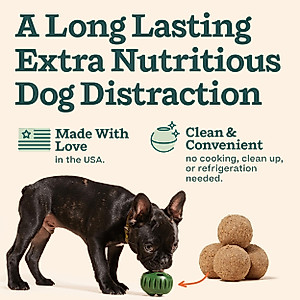 WOOF Pupsicle Refill Pops for All-in-1 Health - Long-Lasting Multivitamin Refills for The Pupsicle Toy - with Vitamins A, B, D, Iron, Magnesium, and Fiber - Large Pops - 7 Count