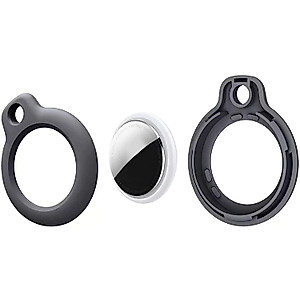 Air tags Keyring Compatible with Apple Airtag Case Air Tag Airtags Holder Keychain for AirTags Holder AirTag Cover Pets Collar