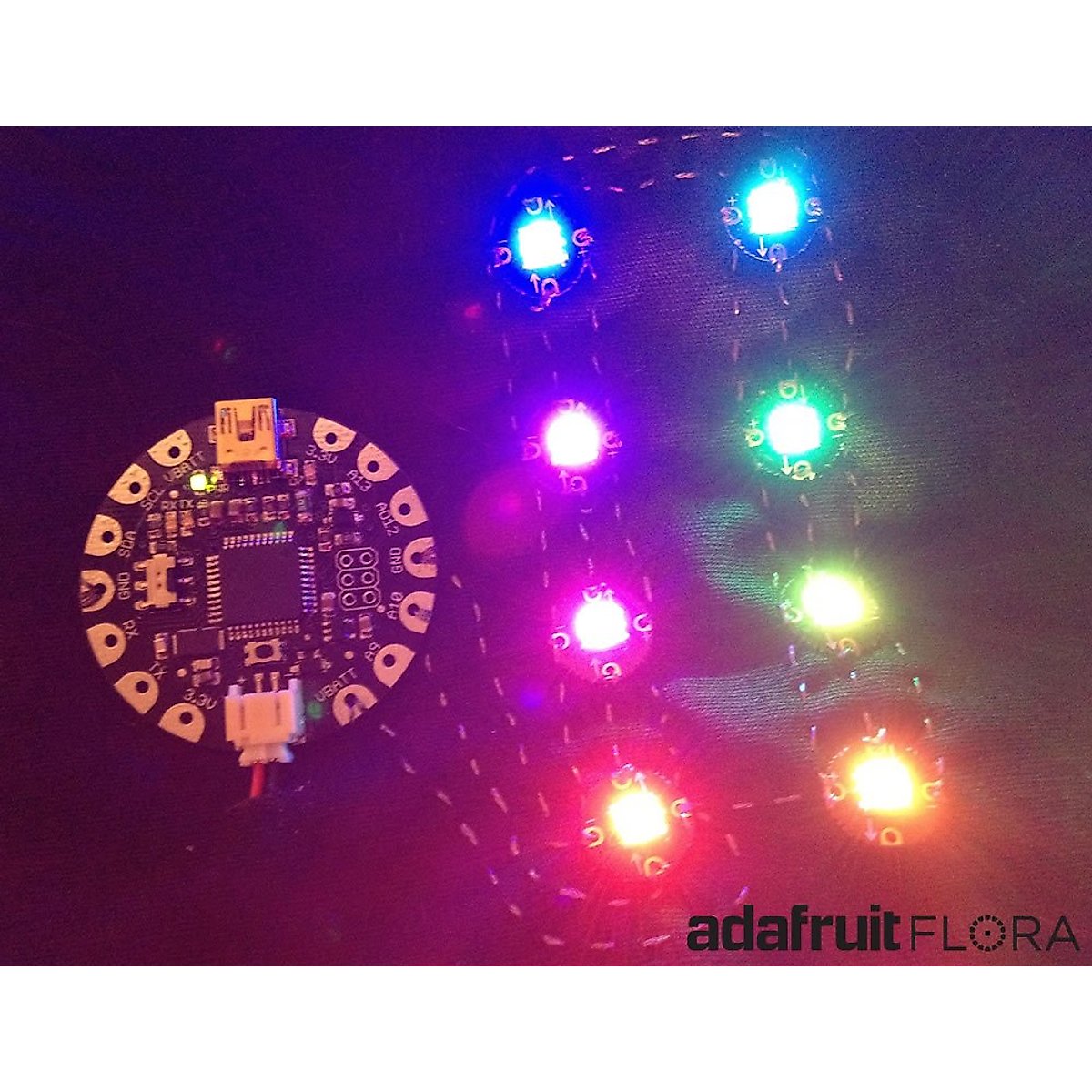 FLORA - Wearable Electronic Platform (Arduino-compatible)