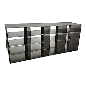 Crystal Technology UF-442 Standard Freezer Rack for 2" Boxes, Stainless Steel, 4 x 4 Cap
