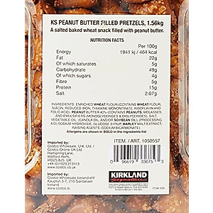 Kirkland Signature Peanut Butter Pretzels, 55 oz