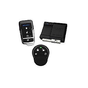 Excalibur RS370 1-Way Paging Remote Start/Keyless Entry/Vehicle Security System (with 4 Button Remote and Sidekick Remote), 1 Pack